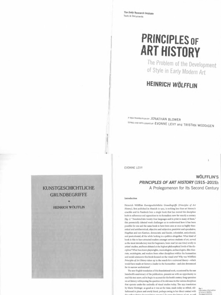 Wolfflin's Art History Principles Explained | PDF | Liberal Arts Education