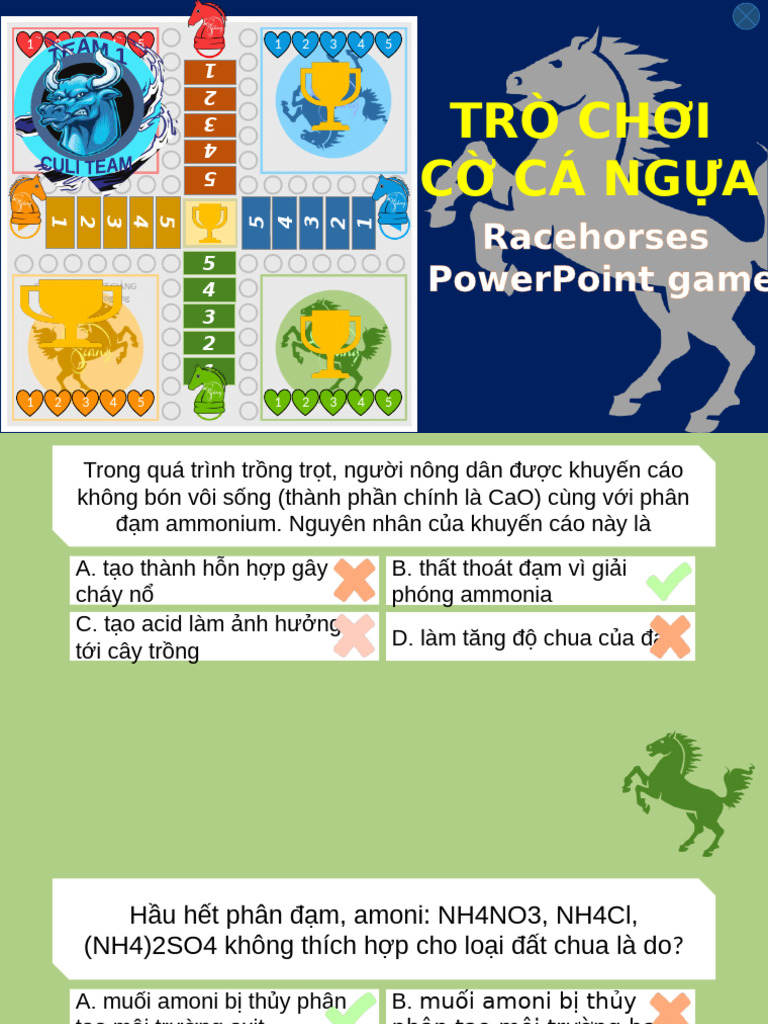 Tro Choi Powerpoint Co CA Ngua 196202116 | PDF