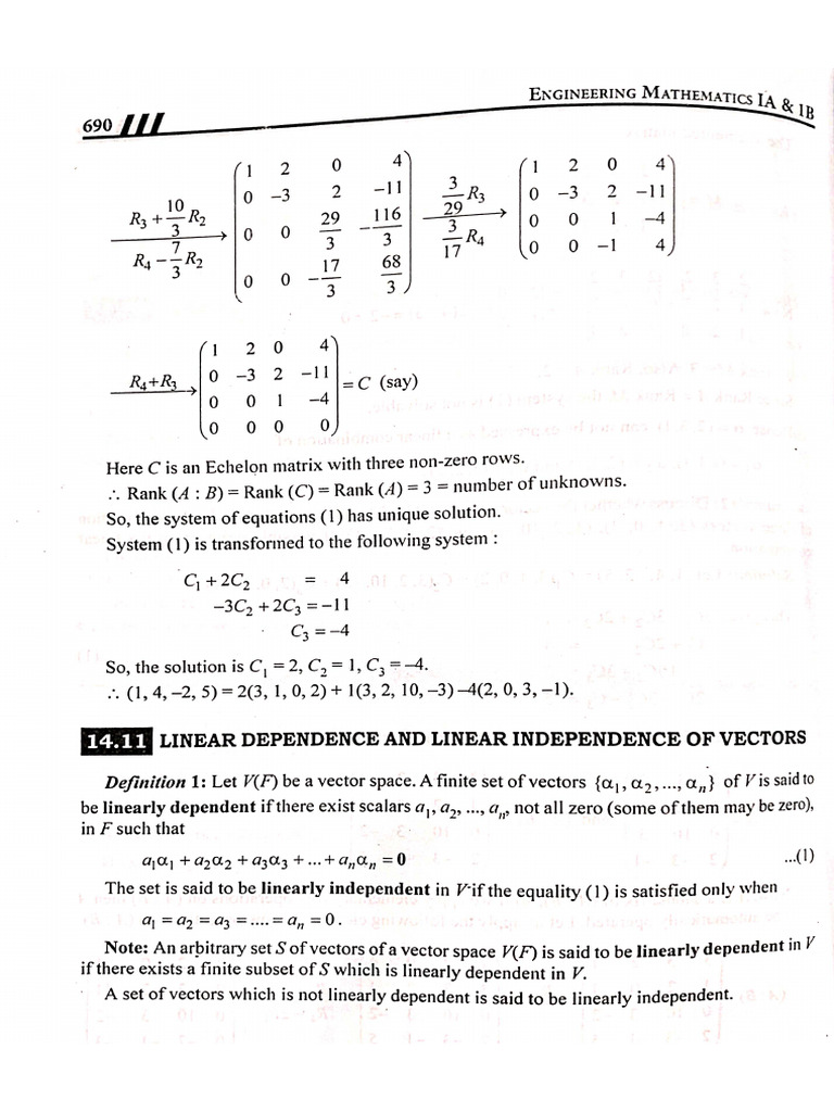 vector space (part2) | PDF