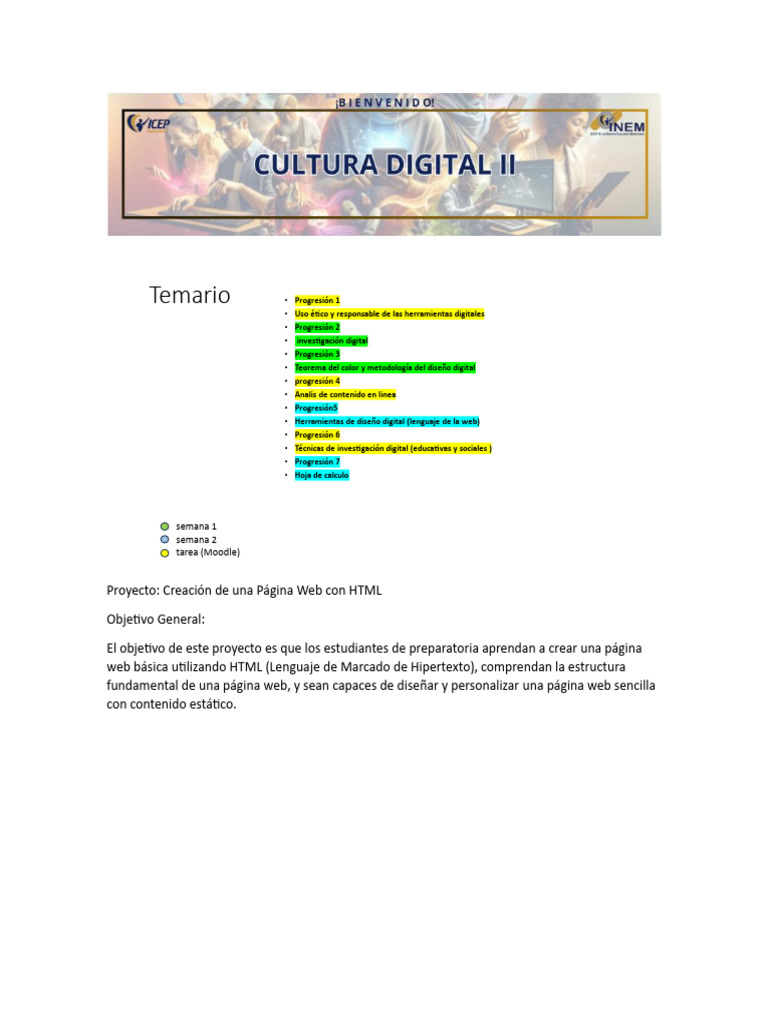 Cultura Digital II | PDF | HTML | Red mundial