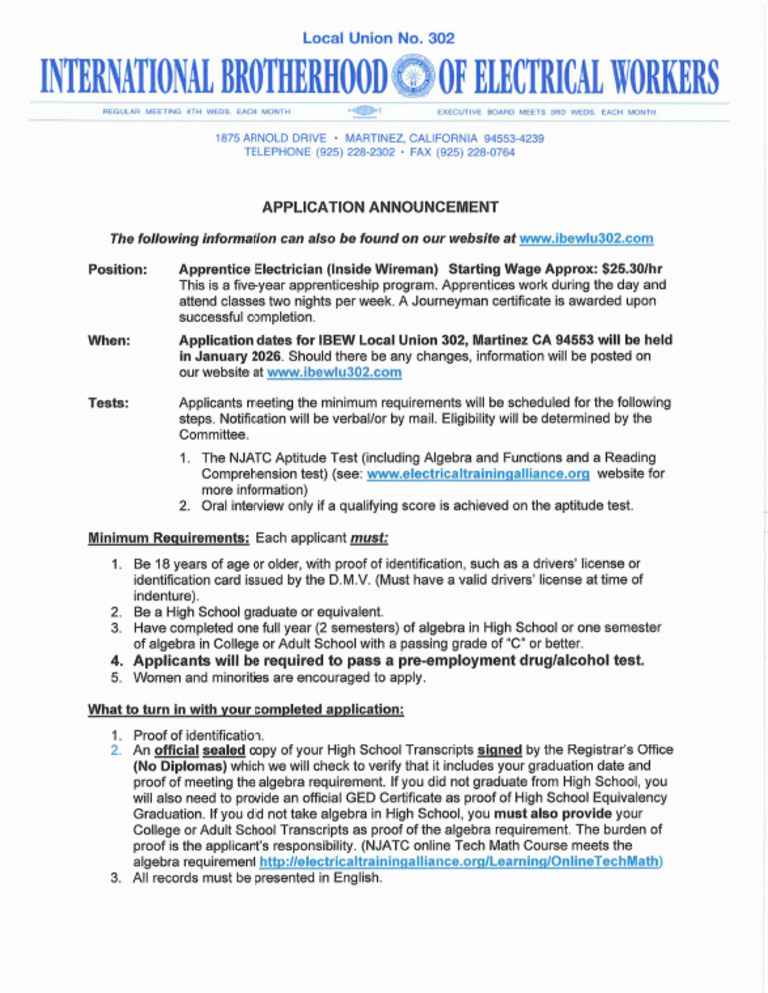 Application Announcement 2026 Working | PDF