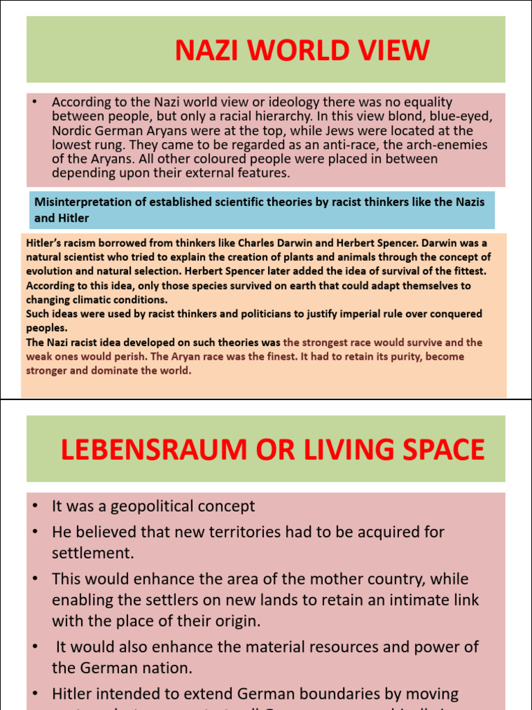 Nazism PPT SOCIAL SCIENCE IX 05 12 2024 | PDF | Nazi Germany ...
