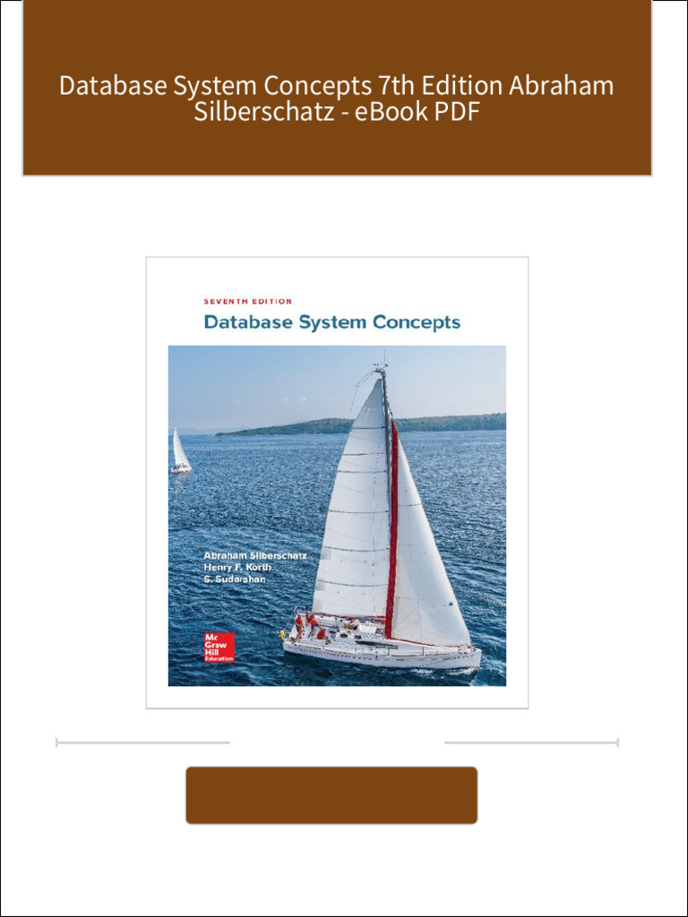 PDF Database System Concepts 7th Edition Abraham Silberschatz - eBook ... PDF Database System Concepts 7th Edition Abraham Silberschatz - eBook ...