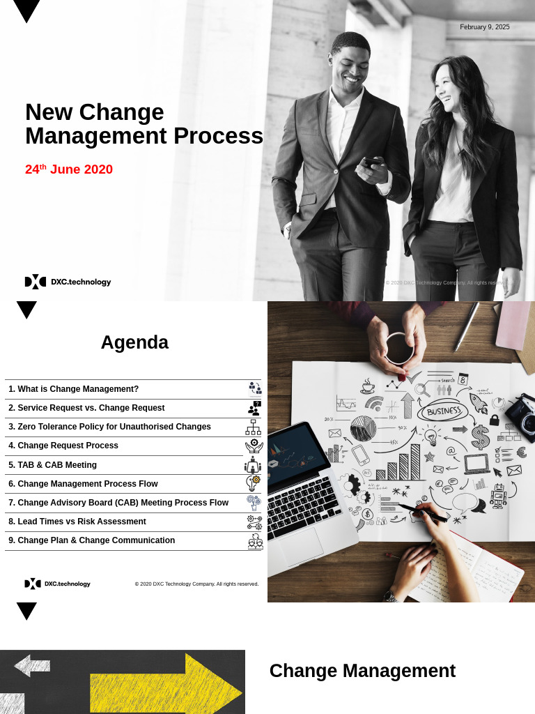 New Change Management Process | PDF | Change Management | Risk