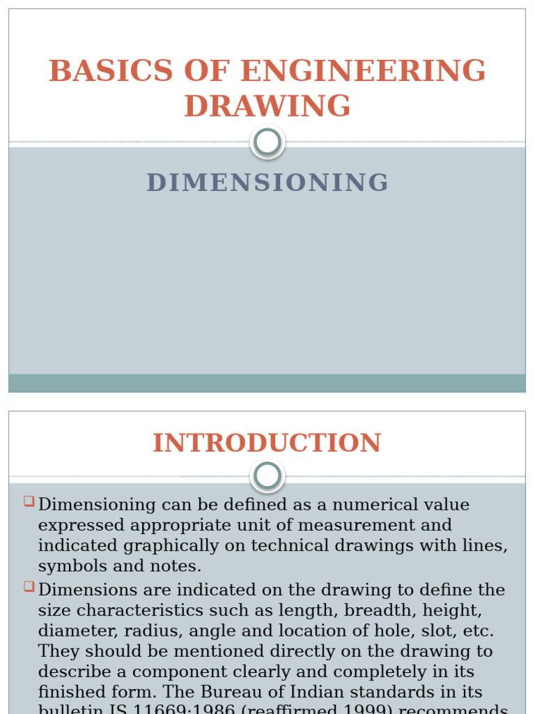 LESSON 03 DIMENSIONING | PDF | Angle | Curve