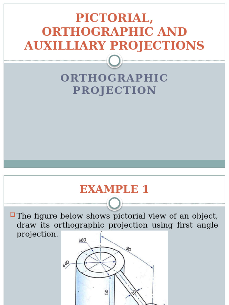 Lesson 04 Orthographic Projection Practice Exercises | PDF