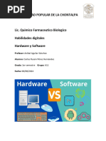 Presentación de Hardware y Software | PDF | Hardware de la computadora | Periférico