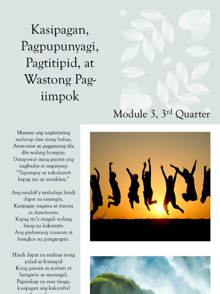 Esp 9 Q3 Week 3 Presentation 2 | PDF