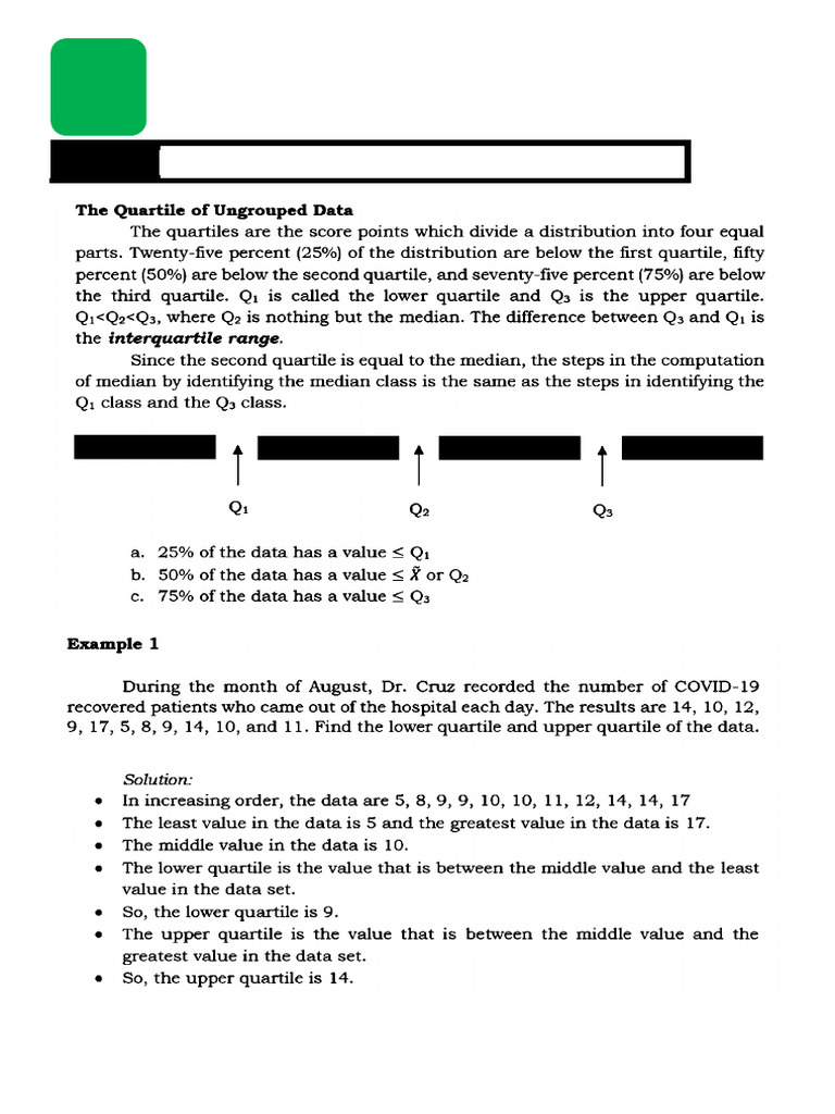 Math10 Q4 Module 1 | PDF