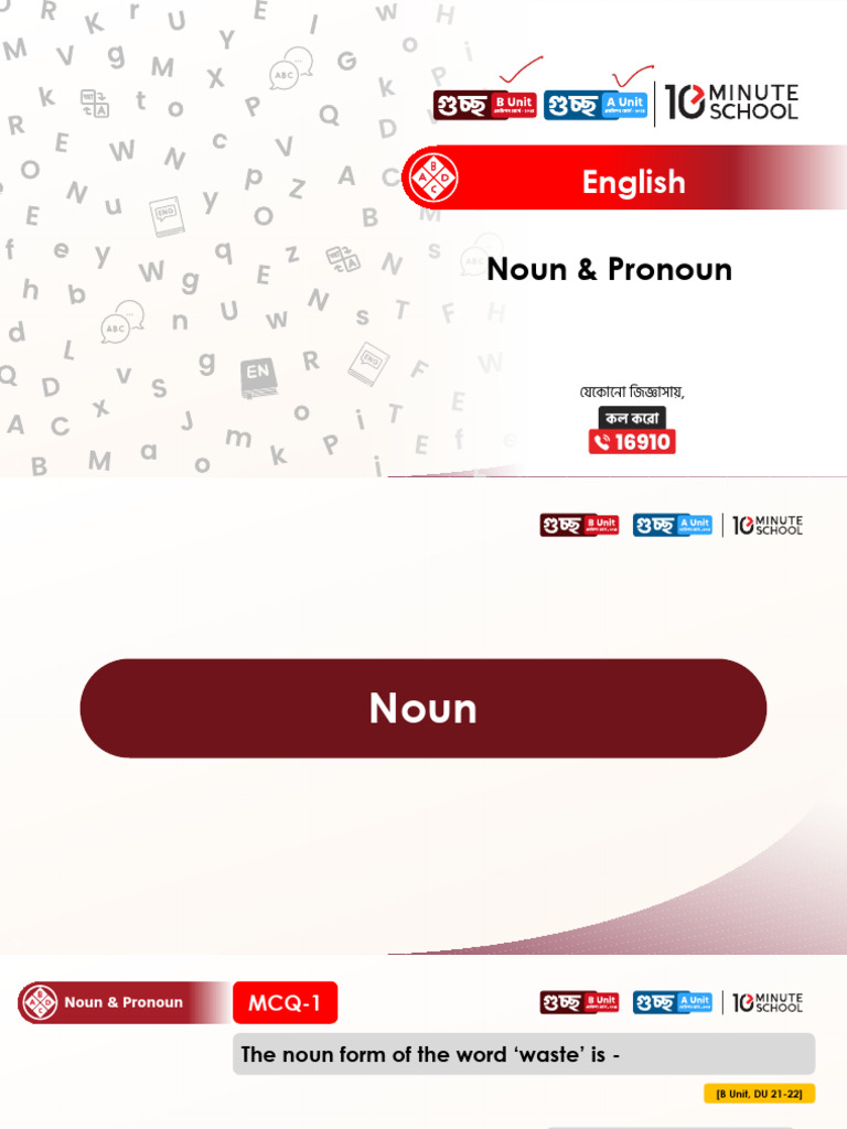 English and General Knowledge | PDF | Pronoun | Noun