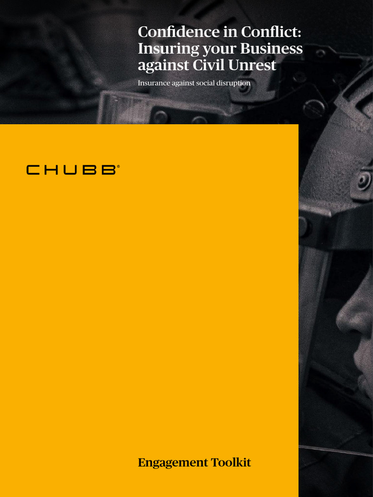 Chubb Ch-En2008 TPV SRCC Engagement Toolkit | PDF | Insurance | Risk