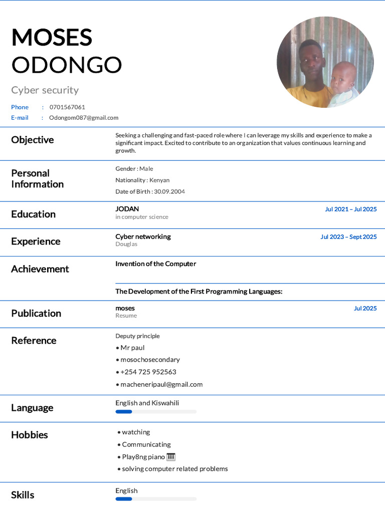 MOSES_Resume_367 | PDF