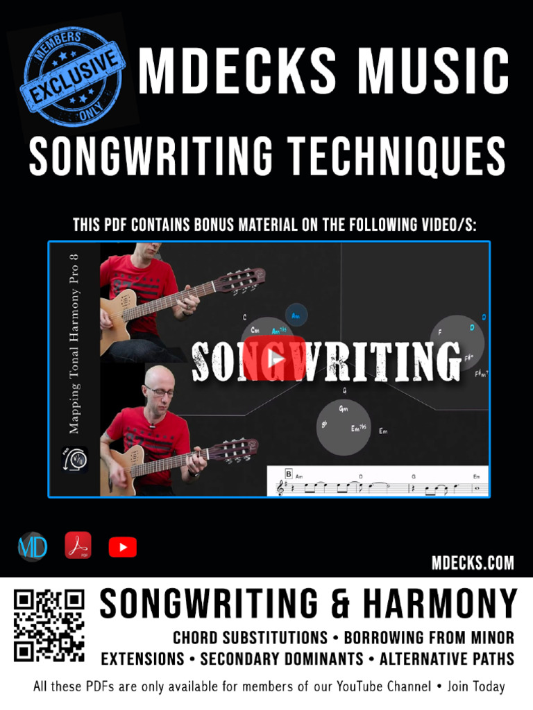 Songwriting Techniques - Mdecks | PDF