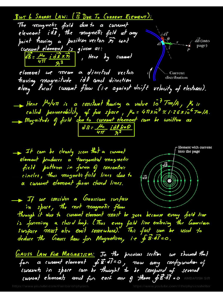 Magnetism JEE | PDF
