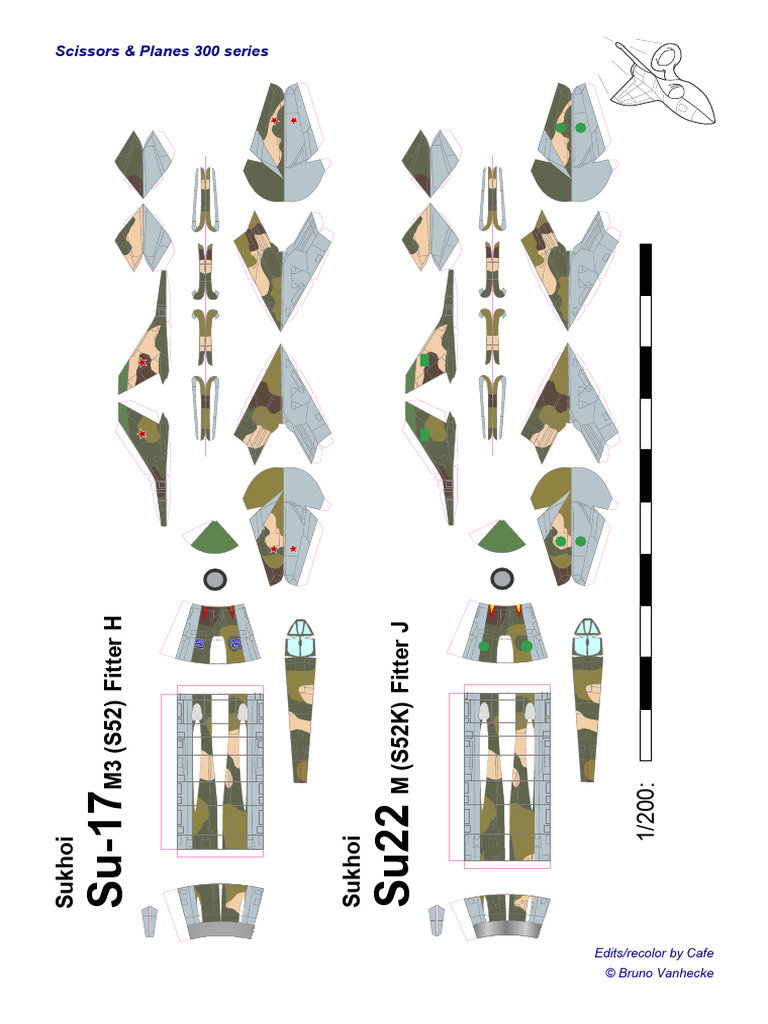 Su-17M3 & Su-22M Models Overview | PDF