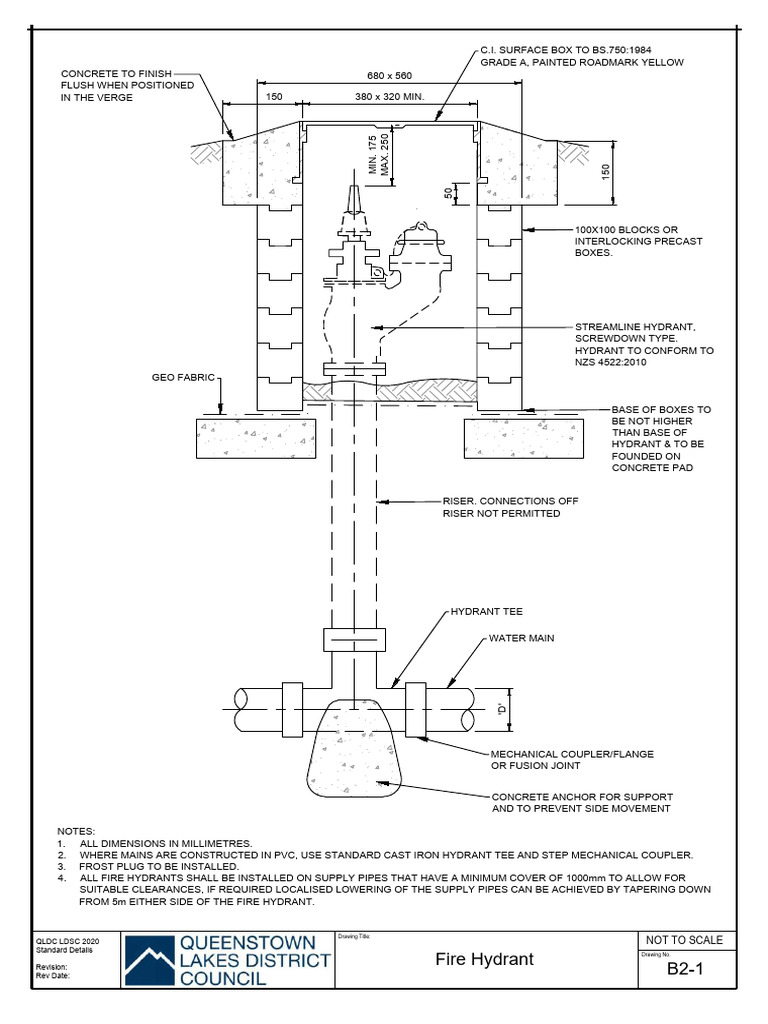 Under Ground Fire Hydrant | PDF | Building Engineering | Building Materials