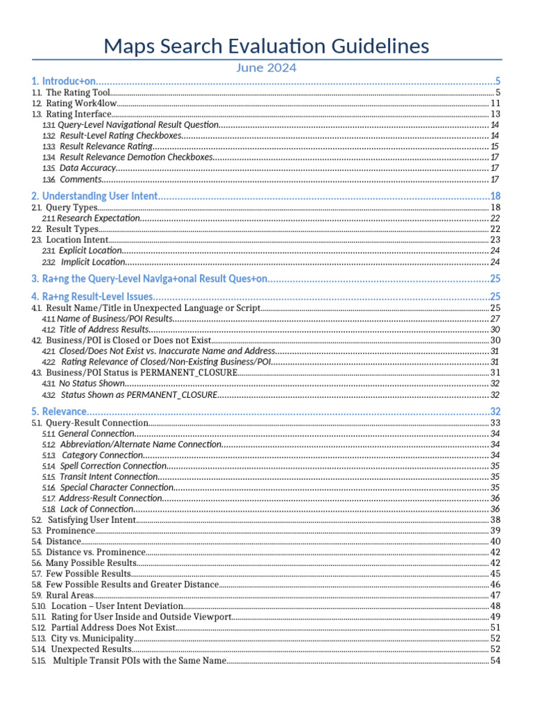 Maps Search Guidelines June 2024 - Compressed 1 | PDF | Information Retrieval | Computing