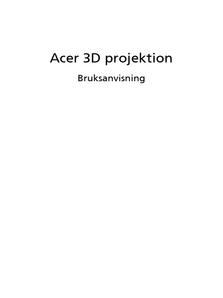 3D Projection - SWD | PDF