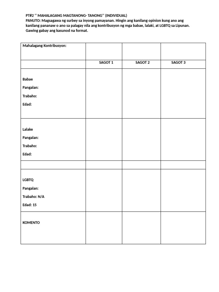 Survey | PDF