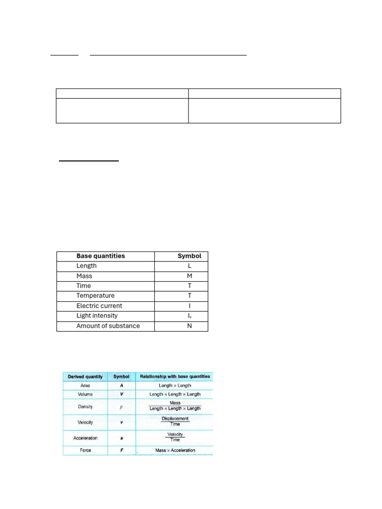 Understanding Physical Quantities in Physics | PDF | Observational Error | Quantity
