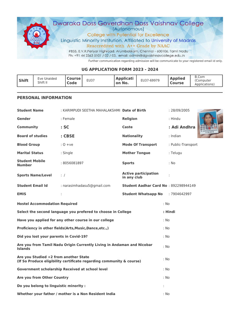 Karimpudi Seetha Mahalakshmi | PDF