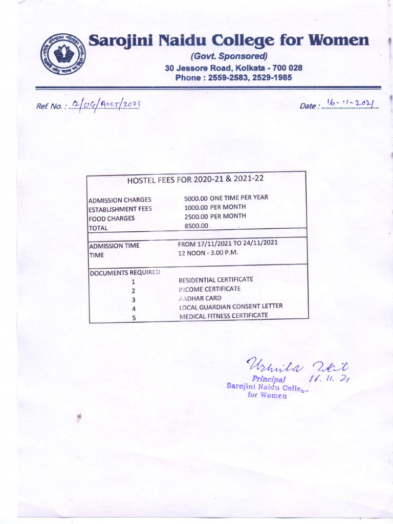 Fee Structure | PDF