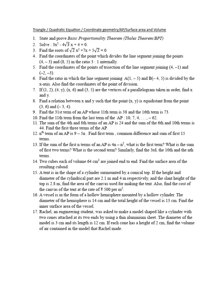 Triangle AP Qe SV CG (ML) | PDF
