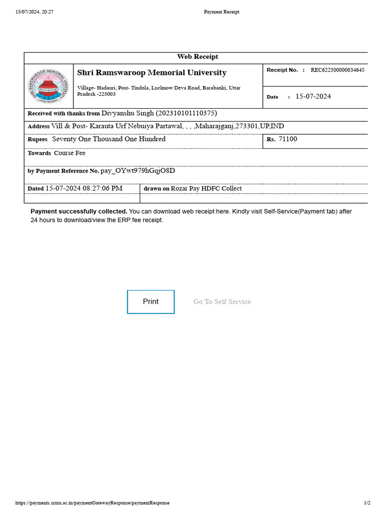 DIVYANSHU FEE | PDF DIVYANSHU FEE | PDF