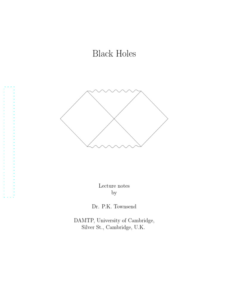 Black Holes | PDF