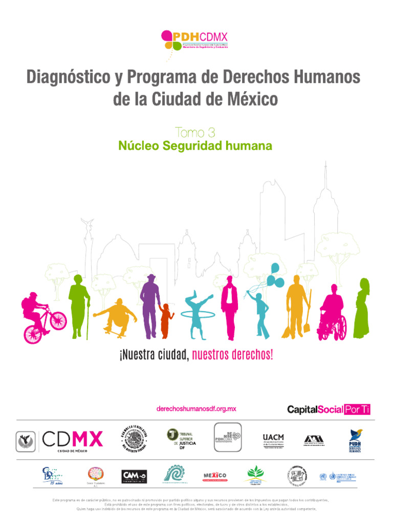CDMX 2016 Tomo 3 N Cleo Seguridad Humana | PDF | Agua | México