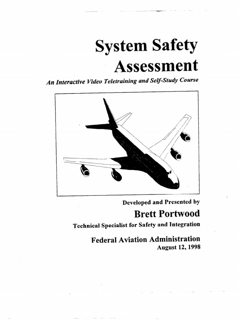 25809 System Safety Assessment[1] | Reliability Engineering | Safety ...