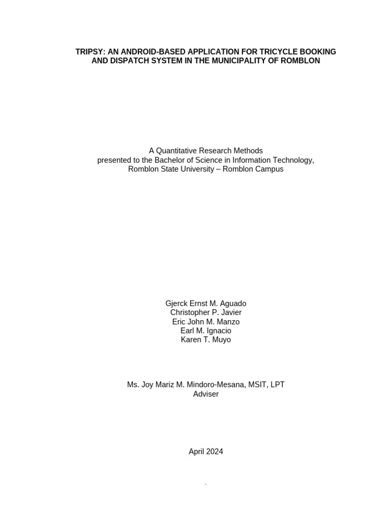 Sample Manuscript For IT11 | PDF | Usability | Computing
