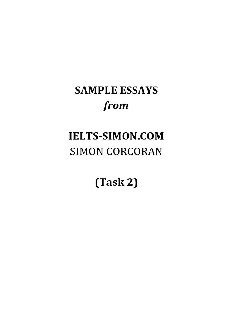 Sample Band 9 Essays From Ielts | PDF | Cost Of Living | Climate Change