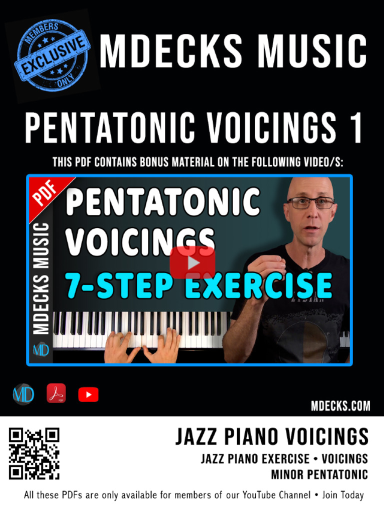 Pentatonic Voicings 1 M Decks 30 | PDF