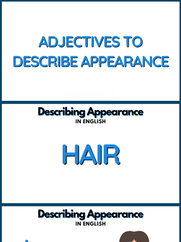 Describing Physical Appearance | PDF