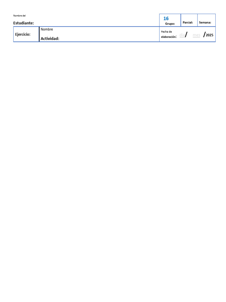 Membrete Para Identificar Actividades.docx | PDF