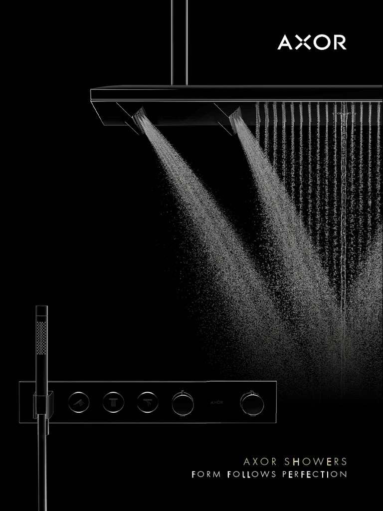 Intersekt Axor Showers Catalogue | PDF | Power Supply | Shower