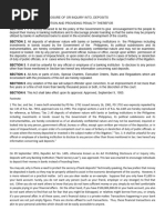 RA 1405 Law On Bank Secrecy of Bank Deposits | PDF | Money Laundering ...