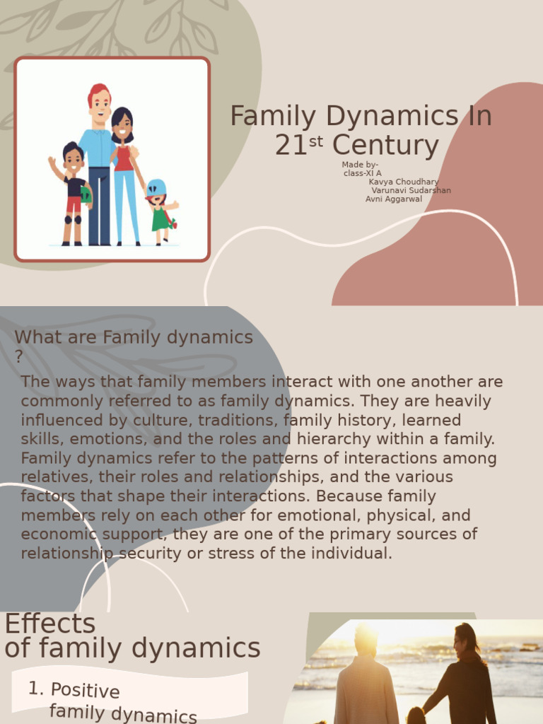 Family Dynamics | PDF | Family | Emotions