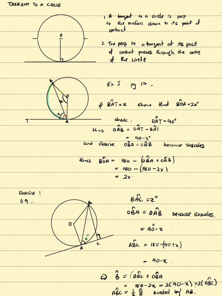 Circle Geometry Finished | PDF