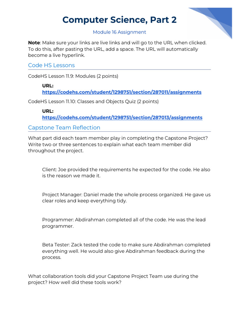 Computer Science Capstone Project Overview | PDF | Software Development | Computer Programming