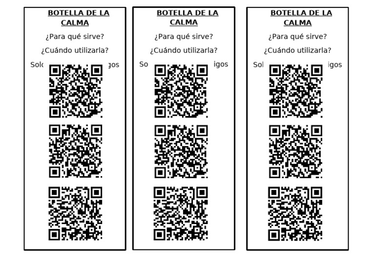 Botella de La Calma | PDF