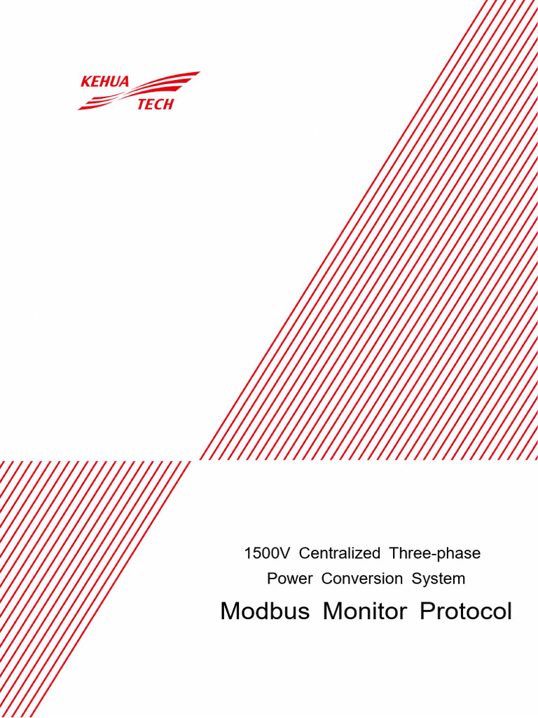 1500v Centralized Power Conversion System Monitor Protocol 001 Keua Large Pdf Integer