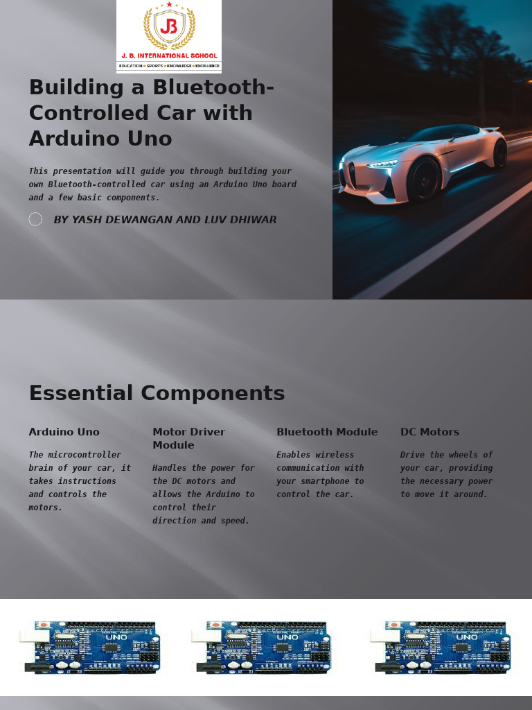 Building A Bluetooth Controlled Car With Arduino Uno Pdf Arduino