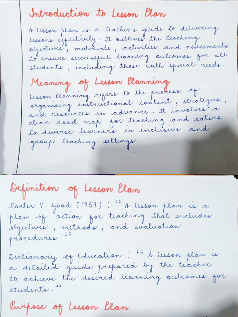 Effective Lesson Planning Strategies | PDF