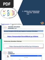 Panduan Teknis Aplikasi Sispena-PDM Untuk Perpanjangan Sertifikat | PDF