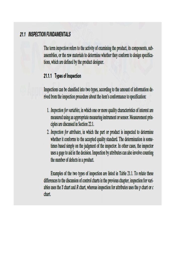 Inspection Accuracy Lecture 2 | PDF