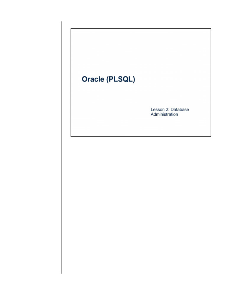Oracle Plsql Classbook Lesson02 Pdf Sql Computer Programming