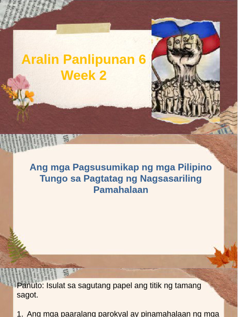 AP 6 Q2 WEEK 2 | PDF