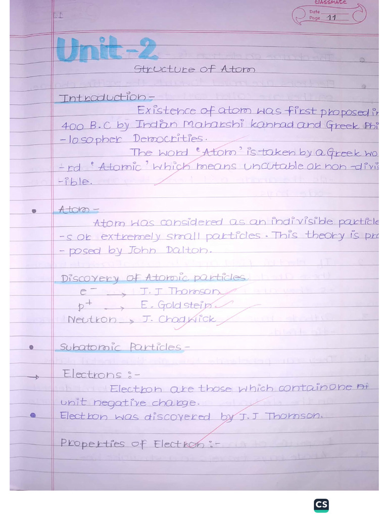 chem ch_2 class 11 | PDF